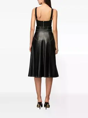 MURMUR Stitched Zip Skirt