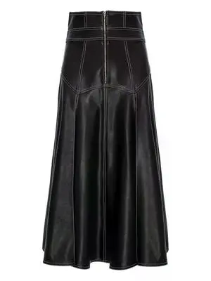 MURMUR Stitched Zip Skirt