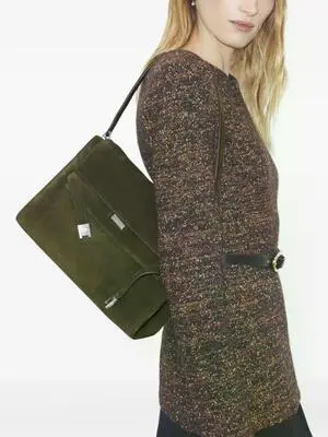 Tory Burch Lee Radziwill Large Shoulder Bag - Green