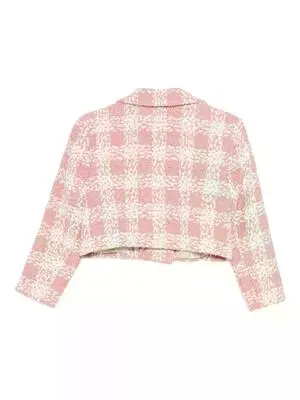 BENJAMIN BENMOYAL Double-breasted Checked Jacket