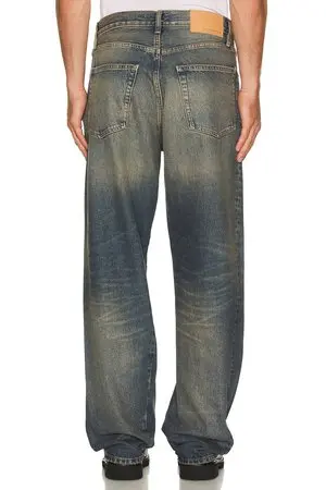 SUNFLOWER Wide Twist Denim - Dirty Blue