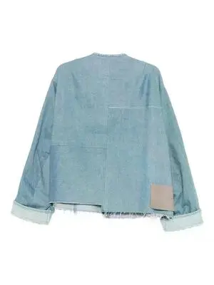 KURO Remake Mark Ii Frayed Denim Jacket