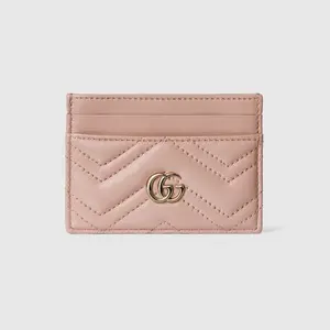 Gucci Gg Marmont Card Case Leather