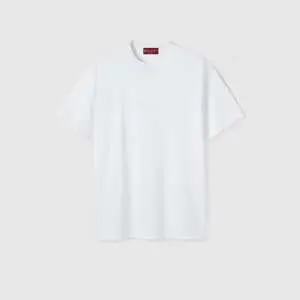 Gucci Cotton Jersey T-shirt With Embroidery - White