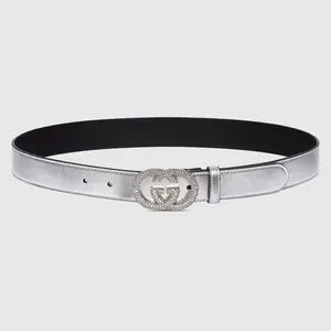 Gucci Metallic Belts For Women