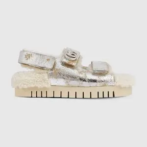 Gucci Textured Sandals For Women