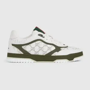 Gucci Re-web Leather Sneaker - White