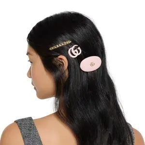 Gucci Hair Clip Set - Pink