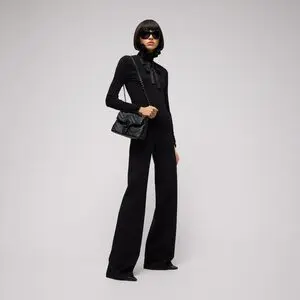 Gucci Gg Marmont Small Shoulder Bag - Black
