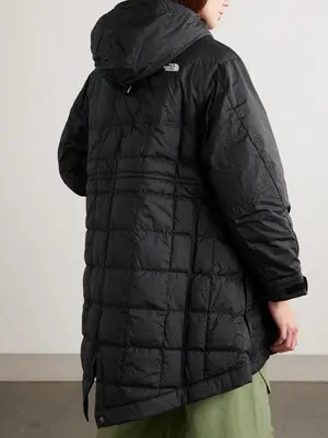 The North Face Dynamic Hooded Quilted Crinkled-shell Down Jacket