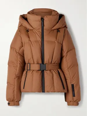 Cordova The Monterosa Belted Quilted Down Ski Jacket