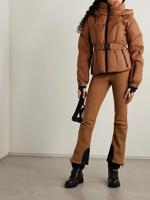 Cordova The Monterosa Belted Quilted Down Ski Jacket