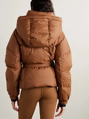 Cordova The Monterosa Belted Quilted Down Ski Jacket