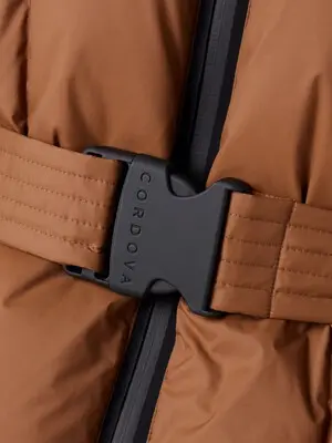 Cordova The Monterosa Belted Quilted Down Ski Jacket