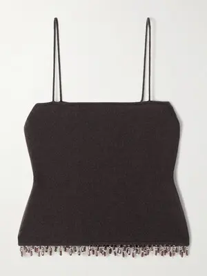 Bode Cropped Camis Tanks For Women