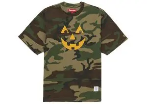 Supreme Pumpkin Short Sleeve Top - Woodland Camo