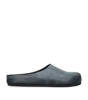 REPRESENT Leather Distressed Mules