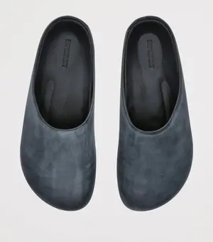 REPRESENT Leather Distressed Mules