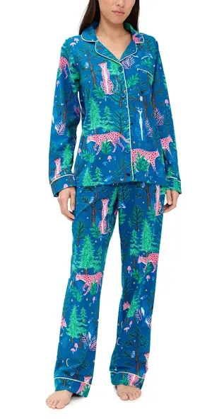 BEDHEAD PAJAMAS Midnight Forest Classic Pajama Set - Midgnight Forest