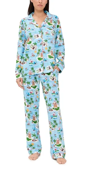 BEDHEAD PAJAMAS Classic Pajama Set - Surfin' Santa