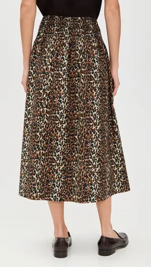 Clare V. Double Jaguar Zoe Skirt
