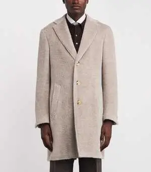 Canali Alpaca-wool Overcoat