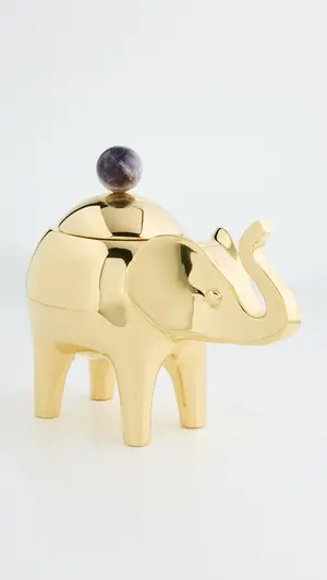 Jonathan Adler Brass Elephant Box