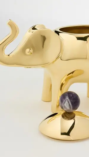 Jonathan Adler Brass Elephant Box