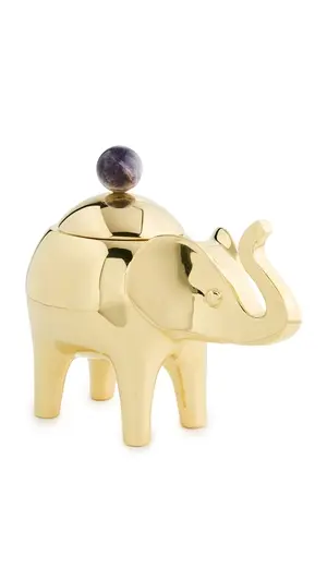 Jonathan Adler Brass Elephant Box