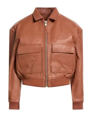 Bolongaro Trevor Leather Bomber Jacket