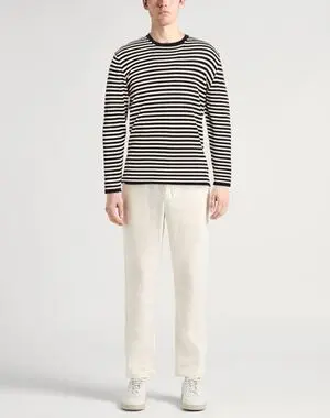 Crossley Intarsia-knit Striped Sweater
