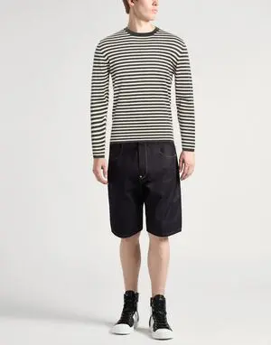 Crossley Intarsia-knit Striped Sweater