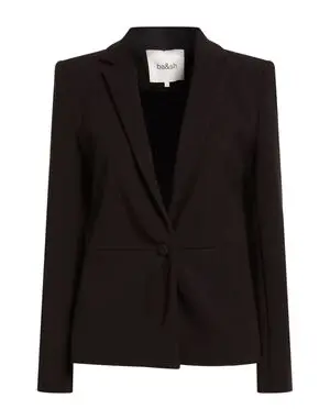 Ba&sh Woven Single-breasted Blazer