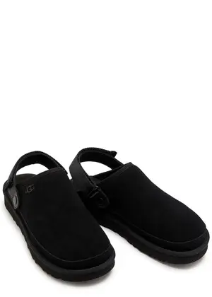 UGG Goldencoast Ii Suede Clogs - Black