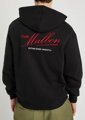 MALBON Logo-embroidered Cotton Sweatshirt
