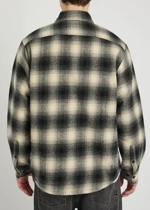 Nudie Jeans Glenn Quilted Flannel Overshirt