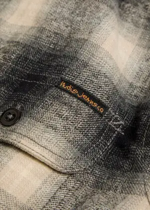 Nudie Jeans Glenn Quilted Flannel Overshirt