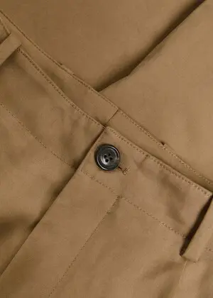 Our Legacy Bridge Wide-leg Chino Trousers - Khaki