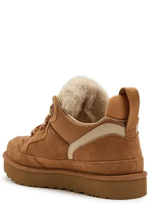 UGG Lowmel Panelled Suede Sneakers - Tan