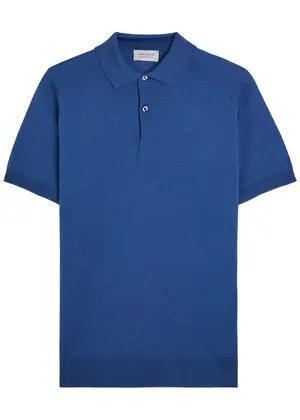 John Smedley Logo Polos For Men