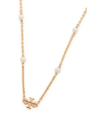 Tory Burch Moondance Pearl 18kt-plated Necklace