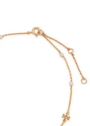 Tory Burch Moondance Pearl 18kt-plated Necklace