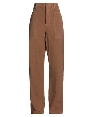 TOD'S Straight Leg Flannel Pants - Camel