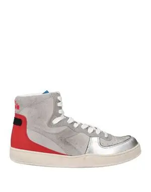 DIADORA Leather And Textile Sneakers - Grey