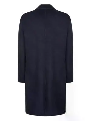 D4.0 Lapel Three-button Coat - Blue