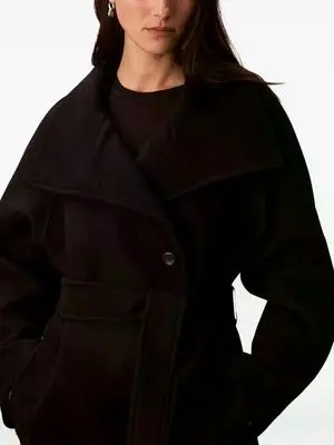 Calvin Klein Belted Coat - Black