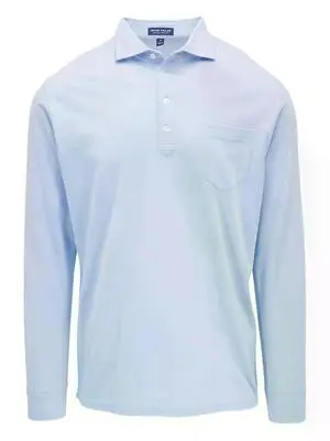 Peter Millar Long-sleeved Pocket Polo Shirt