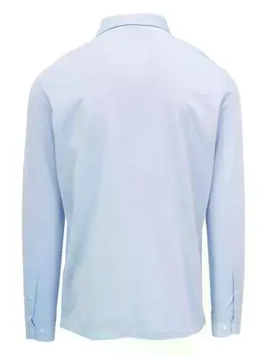 Peter Millar Long-sleeved Pocket Polo Shirt
