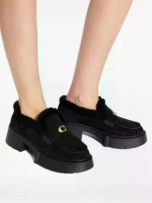 COACH Leah Shearling Loafers