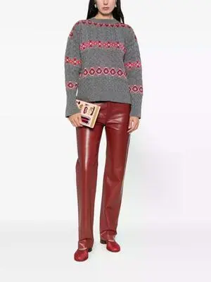 CECILIA PRADO Patterned Knit Sweater